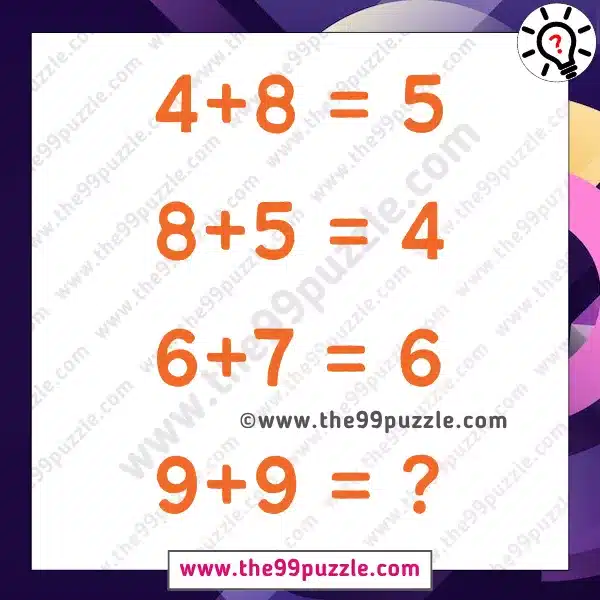 Fun Math Logic Puzzle: Can you give the correct answer? - Puzz554 - The ...