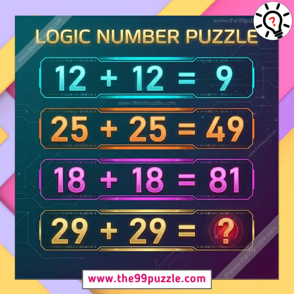 Logic Number Puzzle: Challenge your brain in 10 seconds - Puzz643 - The ...